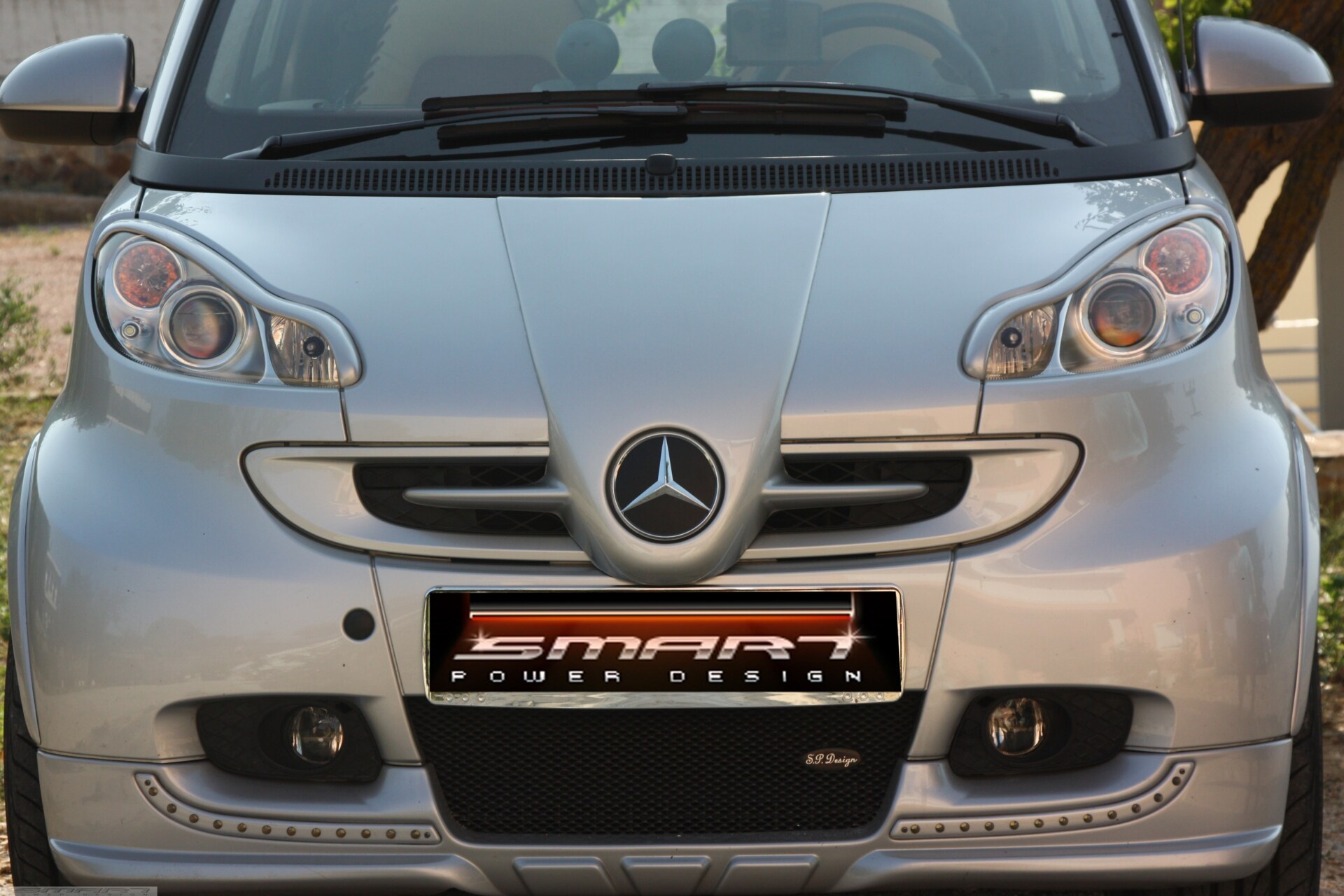 Front end grille F1 McLaren for Smart Fortwo 451 - Smart Power Design