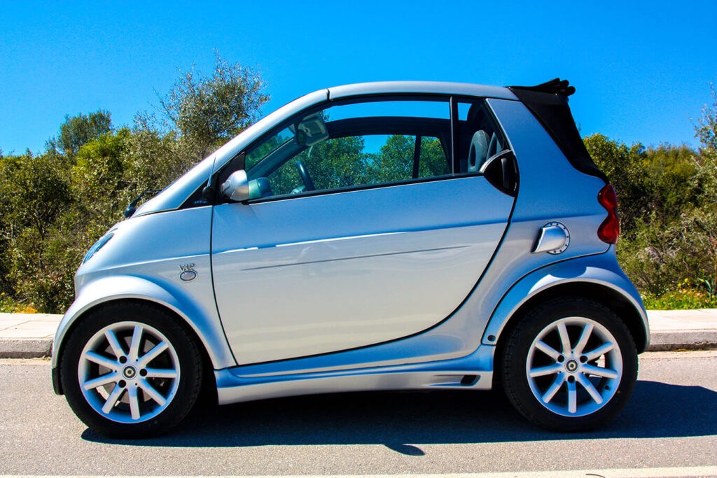 Side skirts for Smart Fortwo 450 - Smart Power Design